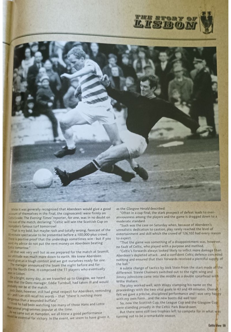 Celtic view The Official Celtic Weekly Magazine 02.05.2007